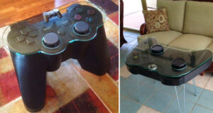 You Can Now Get Giant Xbox And Playstation Controller Coffee Tables