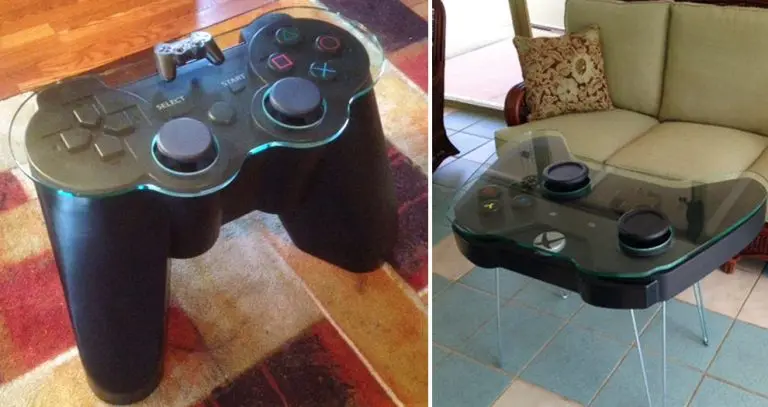You Can Now Get Giant Xbox And Playstation Controller Coffee Tables