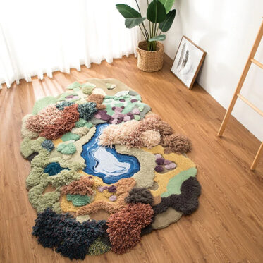 These Stylish 3D Rugs Resemble Different Landscapes That Bring Your ...