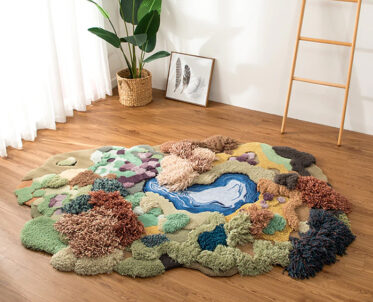 These Stylish 3D Rugs Resemble Different Landscapes That Bring Your ...