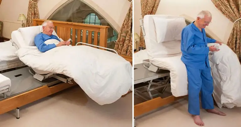 The "Rotoflex" Is A Rotating Bed That Helps People Who Struggle Getting ...