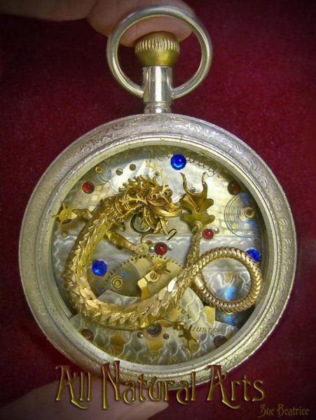 Artist Sue Beatrice Creates Small Intricate Steampunk Sculptures Using ...