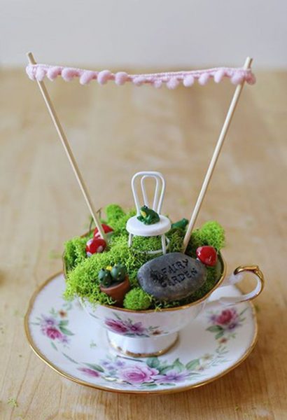 Teacup Gardens Are Becoming A Cute Trend - Here Are 20 Adorable Examples