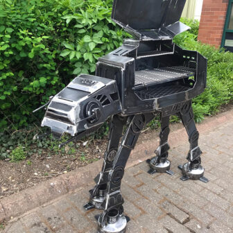 The Force Is Strong With This At-At BBQ Grill