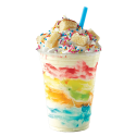 Carvel’s Colorful Tie-Dye Shake Tastes Like Cake Mix