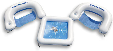 Now You Can Play Card Games In The Pool With This Inflatable Game Table