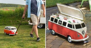 When A Retro Volkswagen T1 Hippy Van And A Pool Table Merge As One