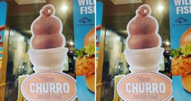 Dairy Queen Have Released A New Churro Dipped Cone With Cinnamon Sugar