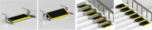 These Convertible Stairs Can Transform Into A Wheelchair Ramp