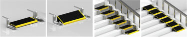 These Convertible Stairs Can Transform Into A Wheelchair Ramp