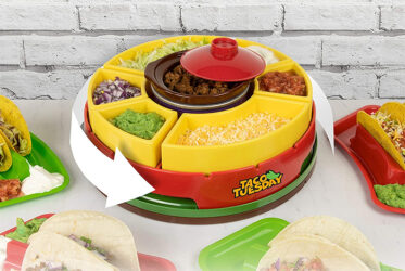 Every Taco Night Needs A Lazy Susan Taco Bar