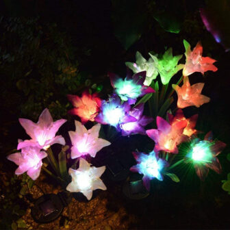 Take Your Garden To The Next Level With Gorgeous Solar-Powered Lily ...