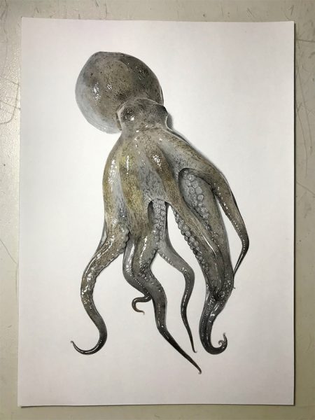 Japanese Artist Illustrates Step-By-Step Process On Drawing A Realistic ...