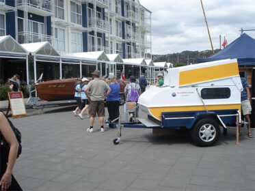 DIY Micro-Camper Converts Into A Boat And You Can Get The Plans To ...