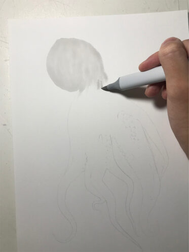Japanese Artist Illustrates Step-By-Step Process On Drawing A Realistic ...