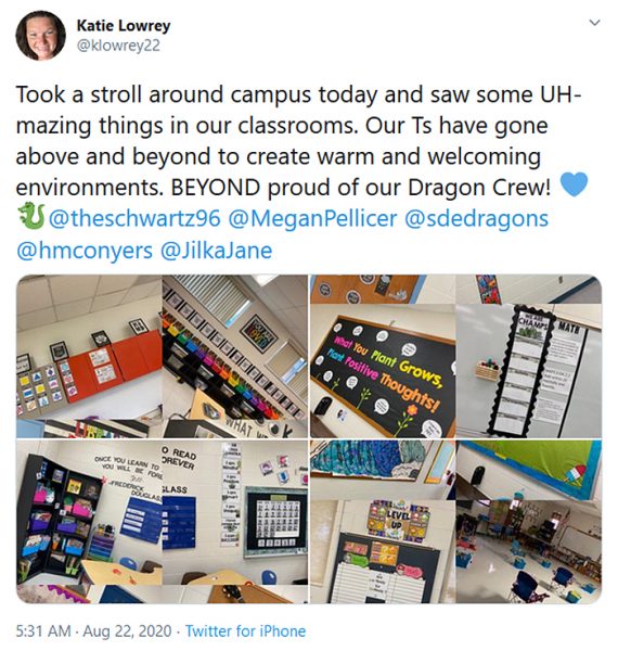 22 Amazing Teachers Who Socially Distanced Their Classrooms In A Fun Way