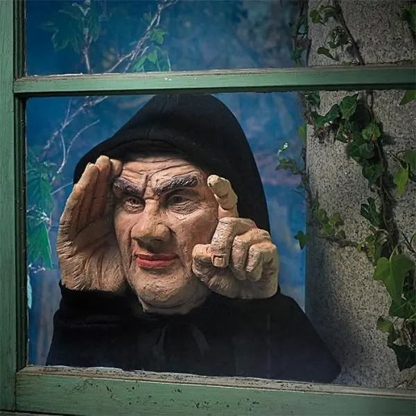 This Creepy Peeper Toy Taps On The Window When It Senses Movement