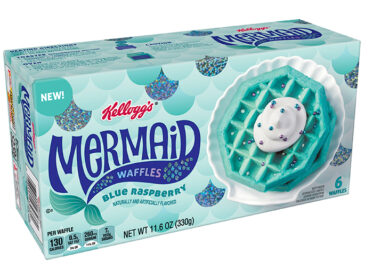 Kellogg’s Unicorn And Mermaid Waffles Are Blue Raspberry And Cotton ...