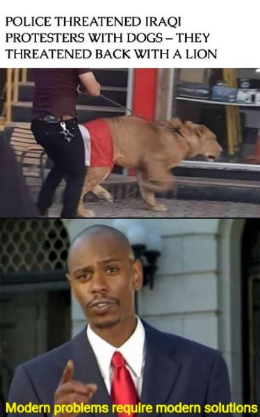 People Are Posting ‘Modern Problems Require Modern Solutions’ And Here ...