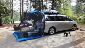 You Can Get A Tent That Attaches To The Back Of Your Car