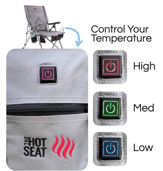 This Heated Folding Chair Will Keep Your Butt Nice And Toasty While ...
