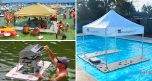 This Floating Bar Is The Ultimate Accessory For Any Party On The Water