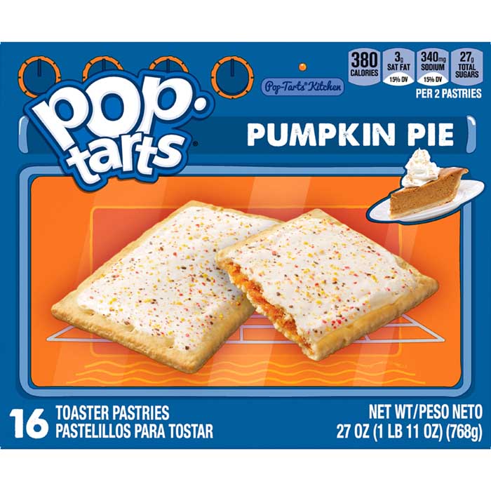 Pop Tarts Pumpkin Pie Limited Edition Ice Cream 1.5 Quart - Mayfield ...
