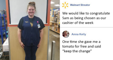 Walmart's Cashier Of The Week Has Gone Viral After People Started ...