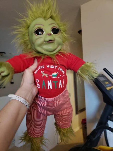 These Realistic Baby Grinch Dolls Are A Cute Addition To Your Christmas ...