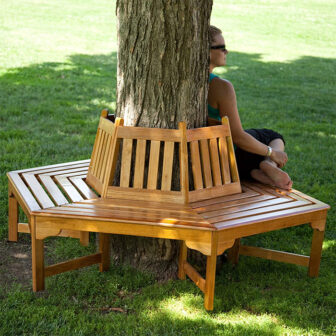 Wrap-Around Tree Benches Are A Functional And Beautiful Addition To ...