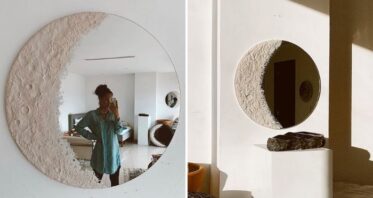 This Stunning Crescent Moon Mirror Will Be The Centerpiece To Any Room