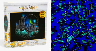 This Harry Potter Hogwarts Puzzle Glows In The Dark