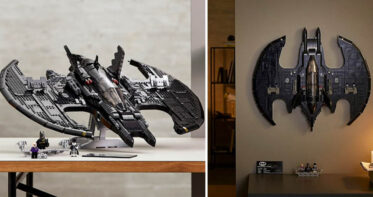 LEGO Has A 1989 Batwing Set That Can Hang On The Wall