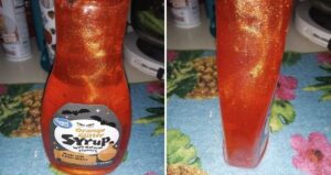 This Orange Glitter Syrup Will Add Some Sparkle To Your Pancakes