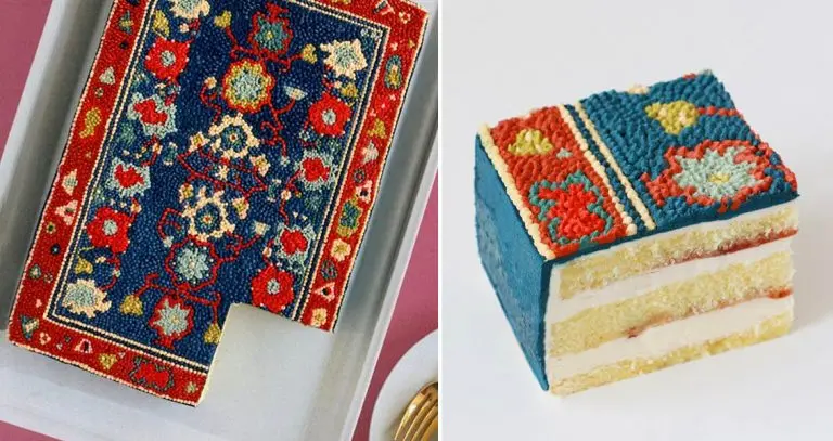 Baker Alana Jones-Mann Has Created A Persian Rug Cake