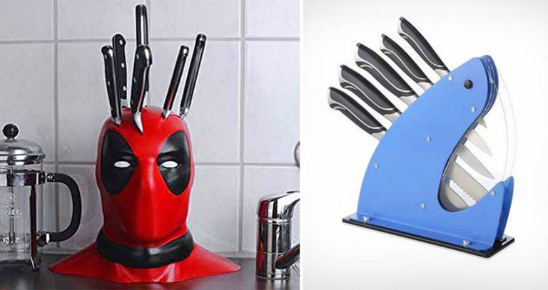 These Cool Knife Blocks Are The Best Way To Store Your Knives