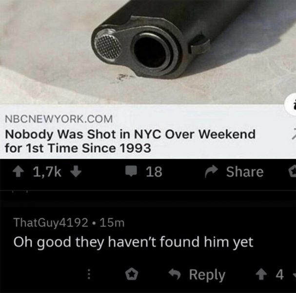 50 People Share Hilarious Comments They Saw That Have A Dark Vibe To Them