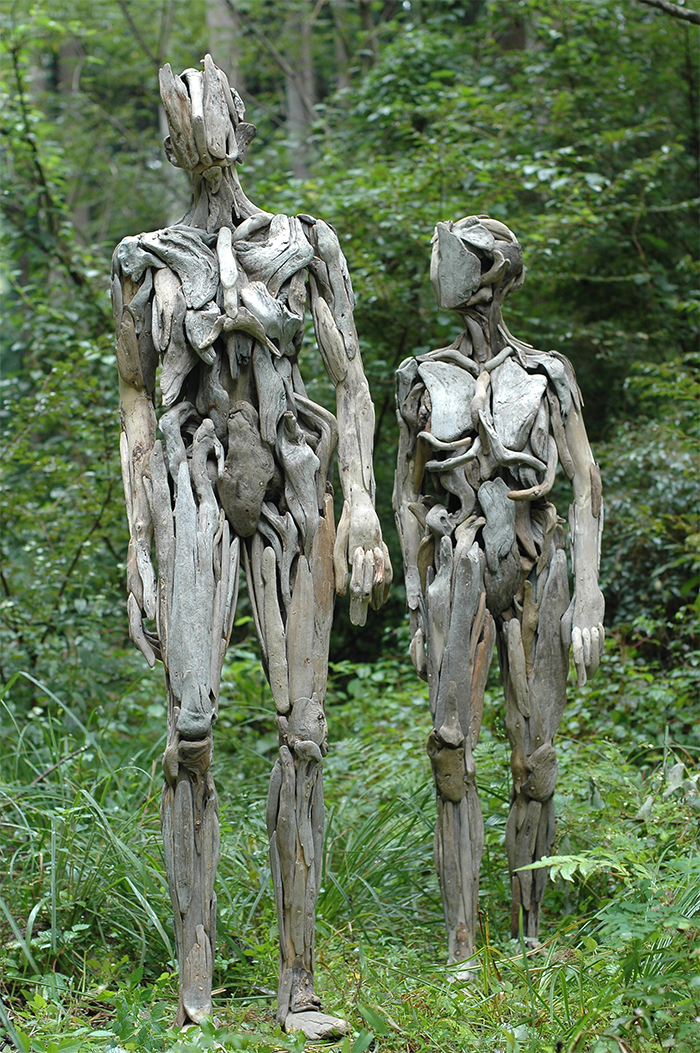 Be Conscious Not To See These Wooden Sculptures In The Night This Be Conscious Not To See These Wooden Sculptures In The Night This