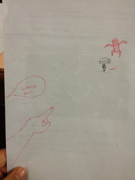 When This Science Teacher's Students Draw On Their Papers He Adds ...