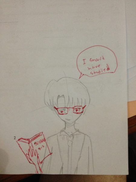 When This Science Teacher's Students Draw On Their Papers He Adds ...