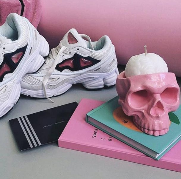 This Creepy Human Brain Candle Melts Through The Skull As It's Burning