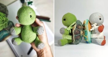 The DIY Crochet Patterns For These Adorable Turtles With Removable ...