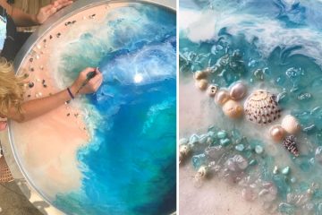 Artist Evgeny Hontor Creates Beautiful Resin Animal Sculptures Infused ...