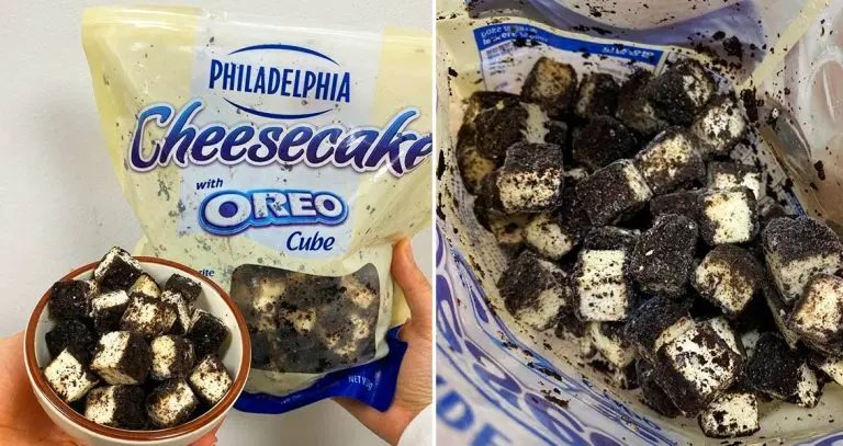 You Can Get Bags Of Philadelphia Cheesecake With Oreo Cubes