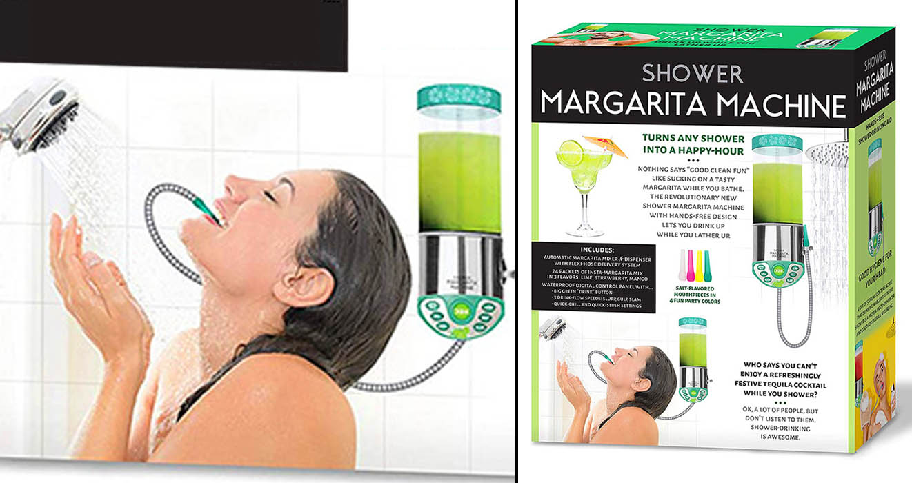 This Shower Margarita Machine Turns Any Shower Into Happy Hour