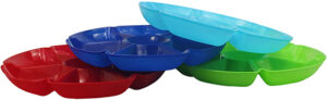 This 7 Section Divided Plate Is Perfect For People Who Like To Separate ...