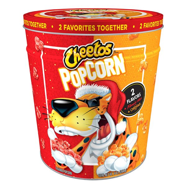 You Can Get A Tin Of Cheetos Popcorn Filled With 2 Flavors