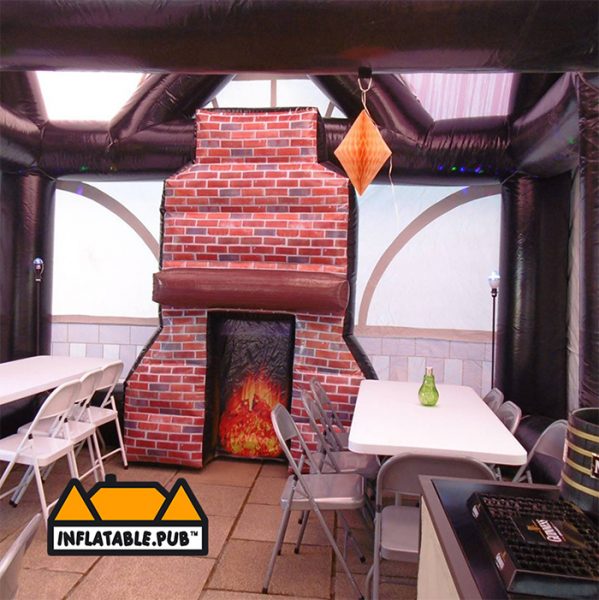 People Are Getting Inflatable Pubs For Their Backyards