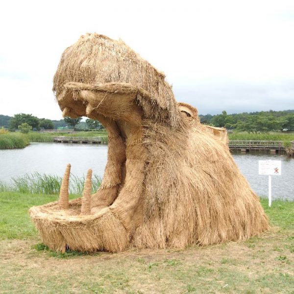People Create Giant Straw Sculptures At Japan’s Annual Wara Art Festival