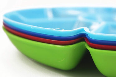 This 7 Section Divided Plate Is Perfect For People Who Like To Separate ...